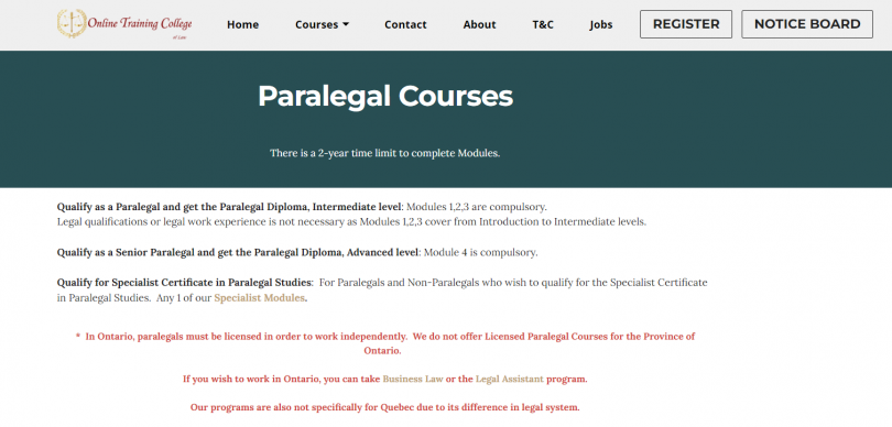10 Best Online Paralegal Courses For Canadians in 2026